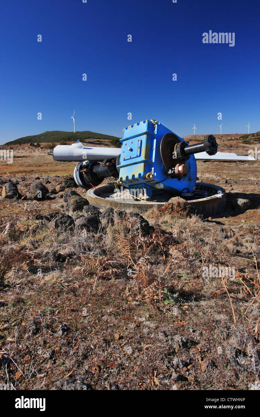 Old wind turbine hi-res stock photography and images - Alamy