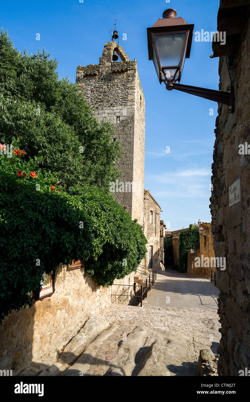 Peratallada, a small medieval town in Catalonia, Spain, declared a ...