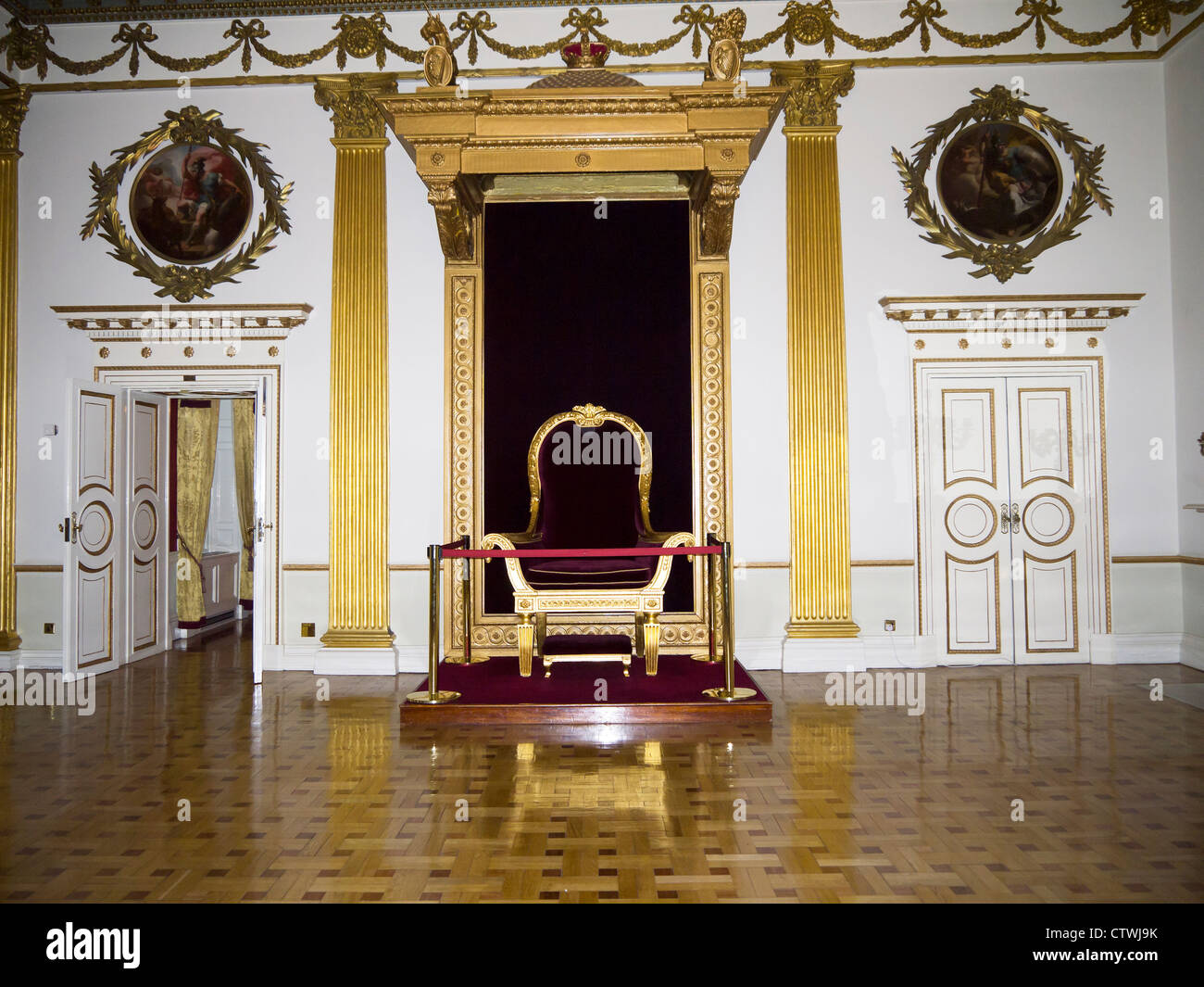 Interior of Dublin Castle in Dublin the capital city of Ireland Stock ...