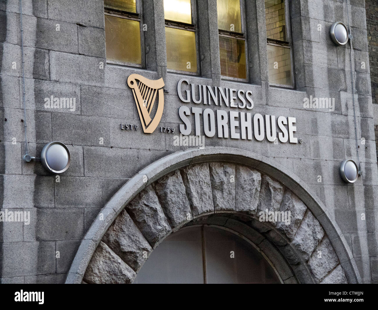 Guinness Storehouse visitor attraction in Dublin the capital city of ...
