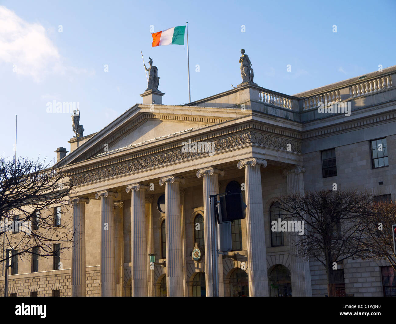 General Post office in Dublin the capital city of Ireland Stock Photo ...
