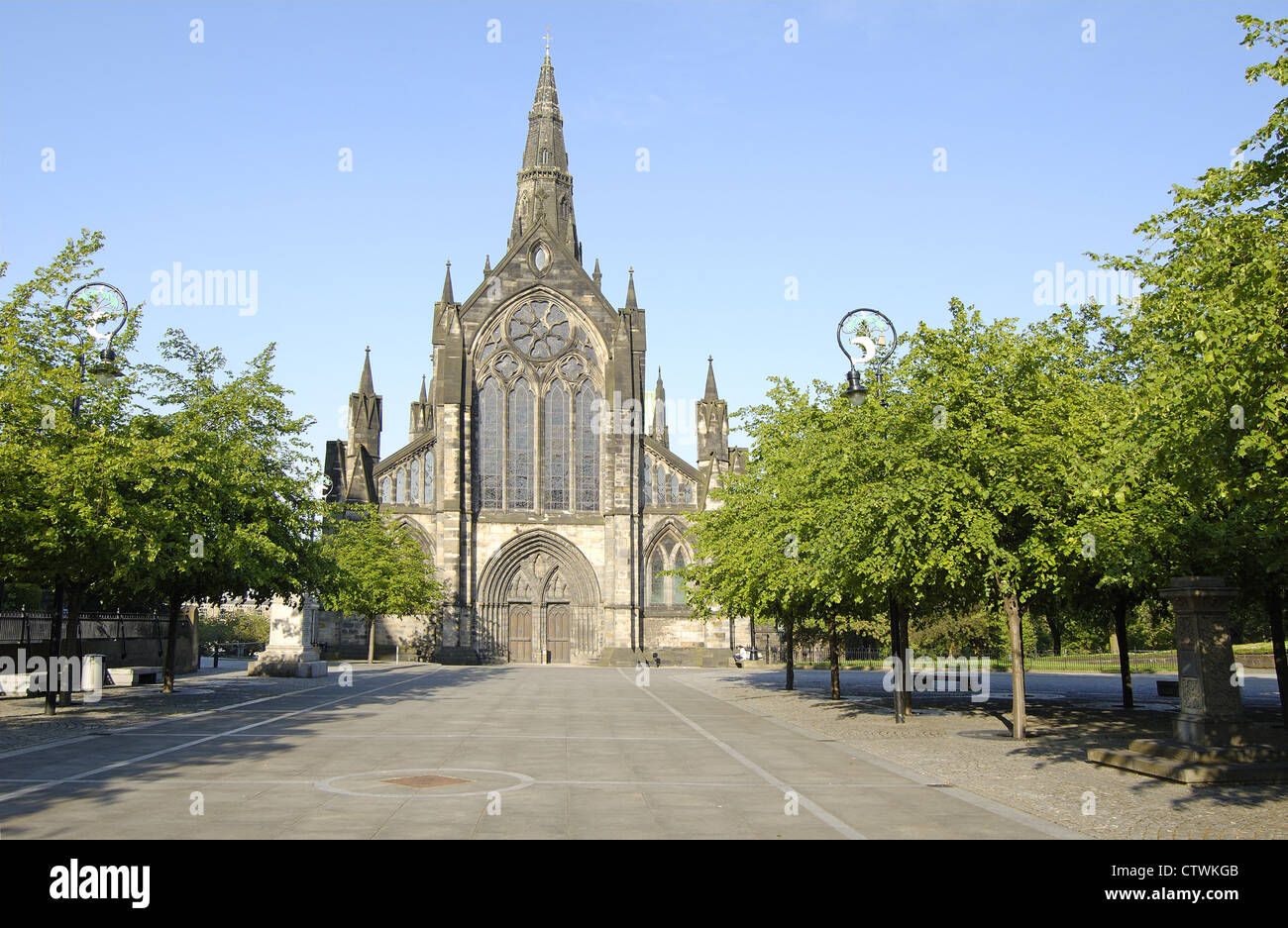 Cathedral precinct glasgow hi-res stock photography and images - Alamy