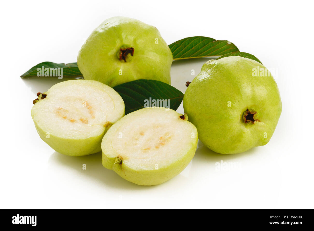 Fresh whole cut guava hi-res stock photography and images - Alamy