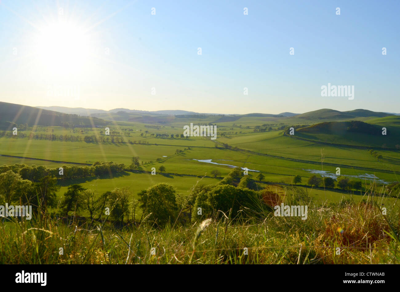 The Scottish Borders Stock Photo - Alamy