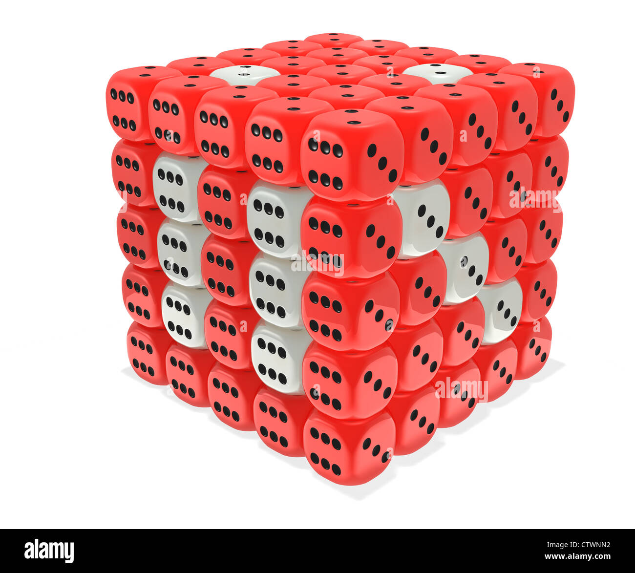 Dice of dice Stock Photo - Alamy