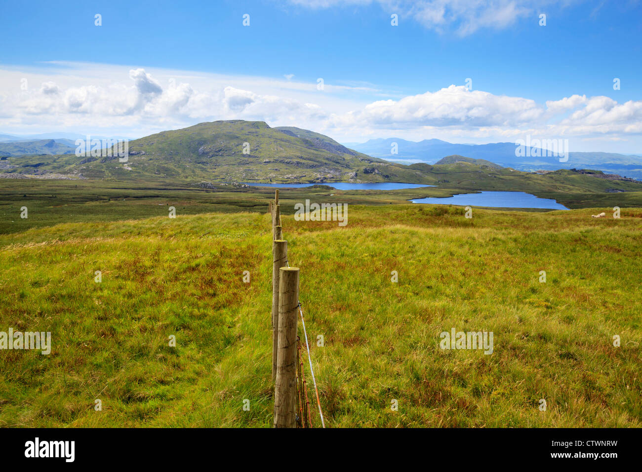 Looking towards Manod Mawr from Foel Fras Stock Photo - Alamy
