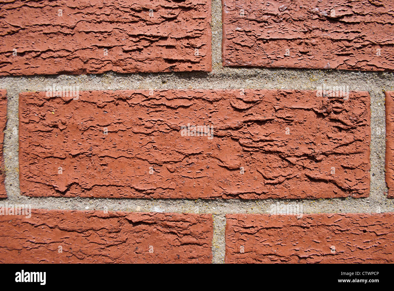 Close up of red brick wall Stock Photo - Alamy