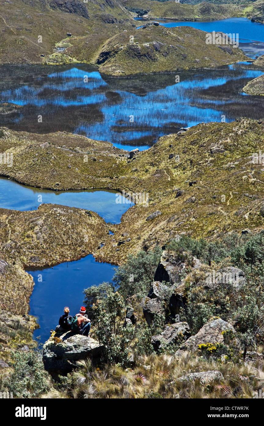 Beautiful landscape of Parque Cajas, Ecuador Stock Photo - Alamy