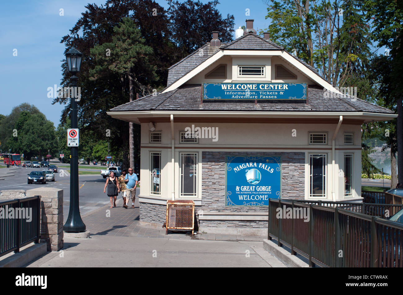 Welcome Center, Niagara Falls, Ontario Canada Stock Photo - Alamy