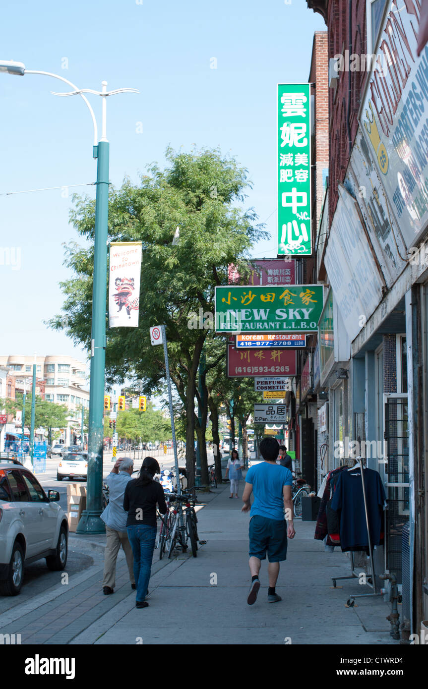 Chinatown Toronto Ontario Canada Stock Photo - Alamy