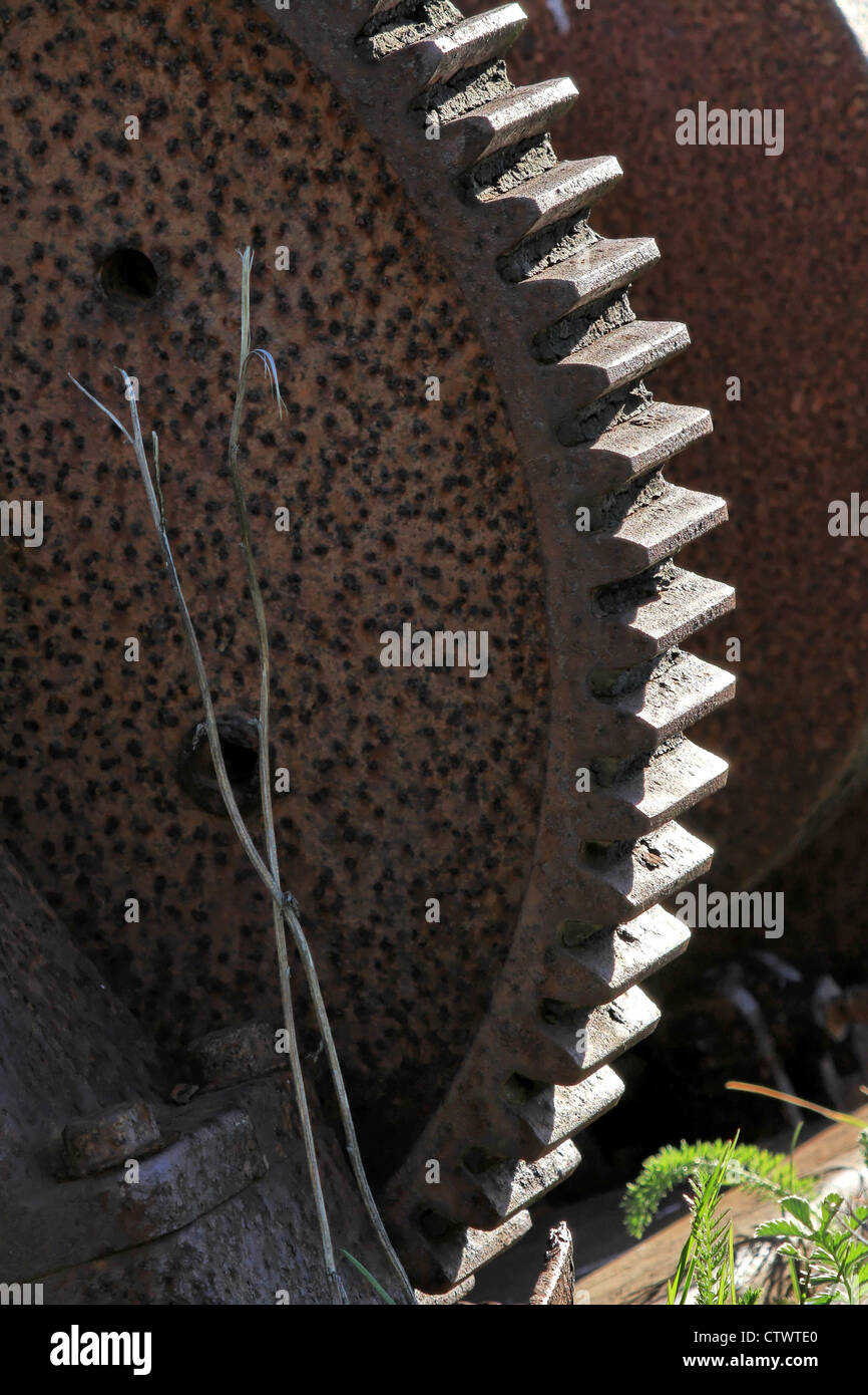 Rusty Cogwheel High Resolution Stock Photography and Images - Alamy