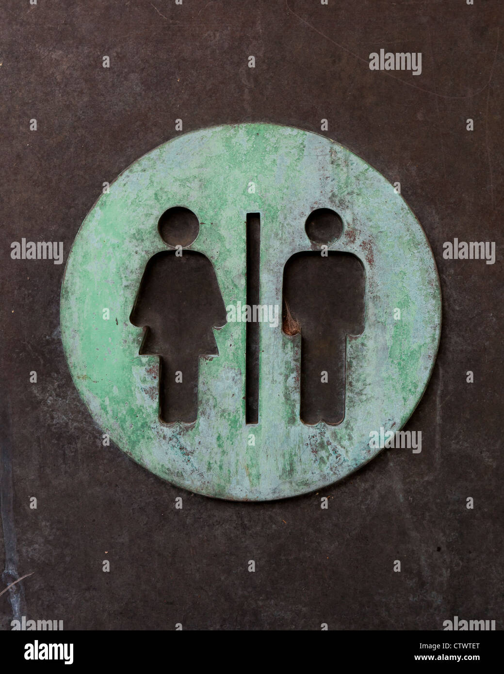 Public restroom sign - USA Stock Photo - Alamy