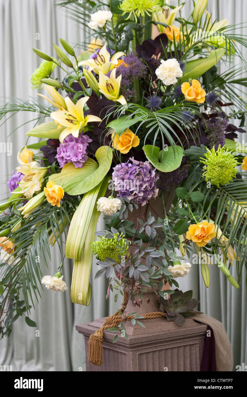 a floral display Stock Photo - Alamy