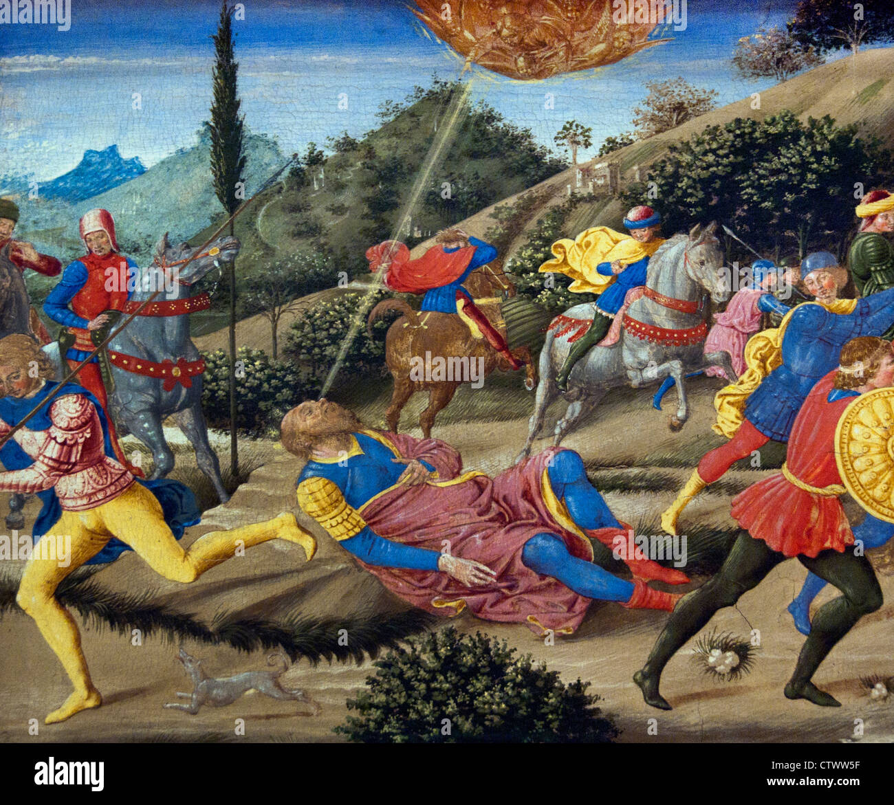 The Conversion of Saint Paul by Benozzo Gozzoli (Benozzo di Lese di ... The Conversion of Saint Paul by Benozzo Gozzoli (Benozzo di Lese di ...