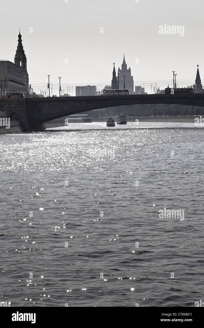 Moscow cityscape in summer afternoon Stock Photo - Alamy