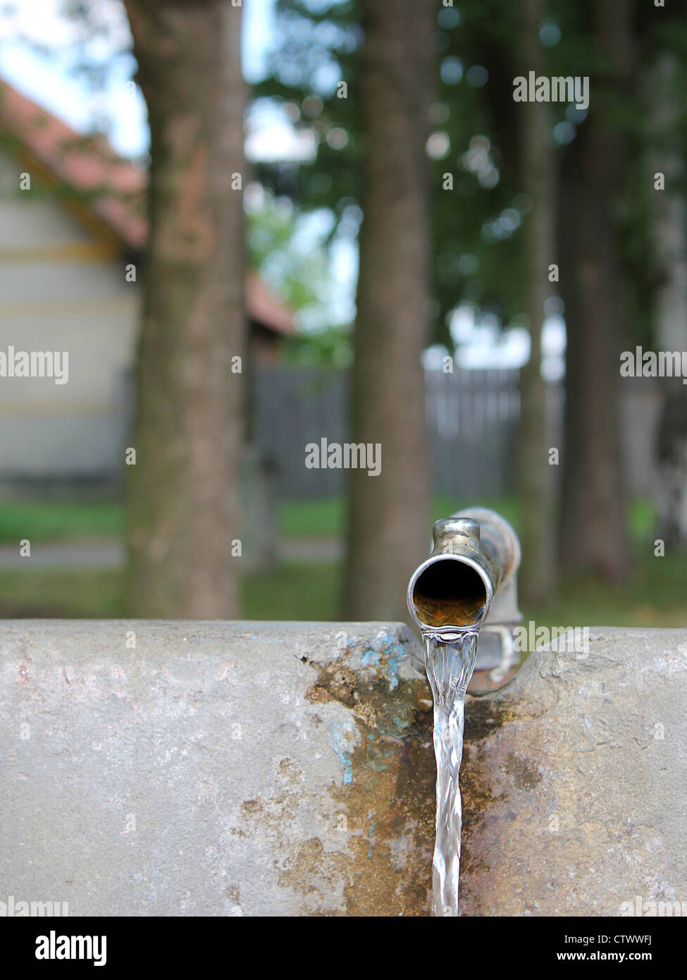 Clean fresh natural spring drinking hi-res stock photography and images ...