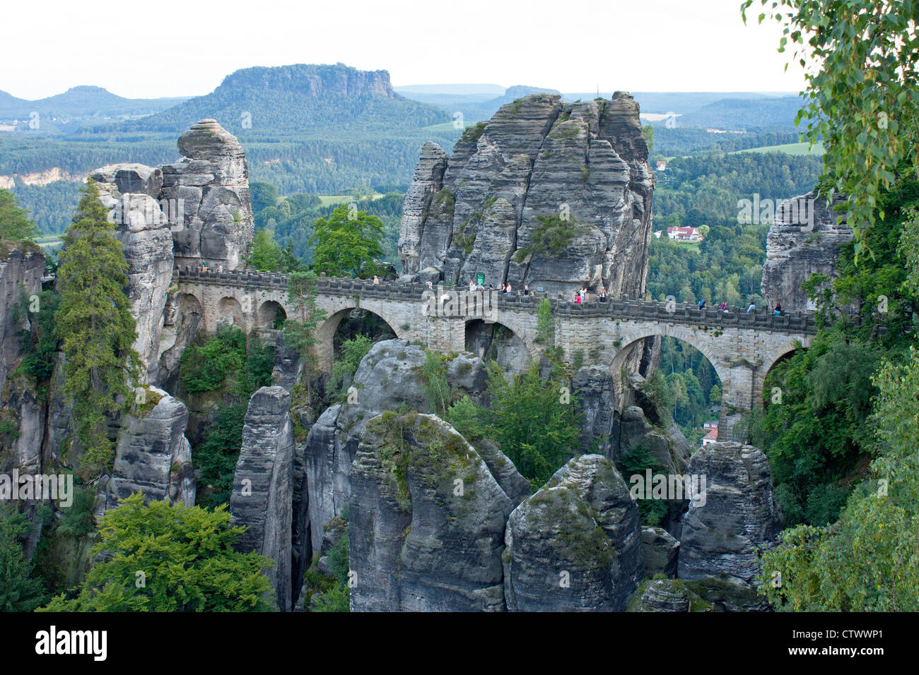 Bastei bridge hi-res stock photography and images - Alamy