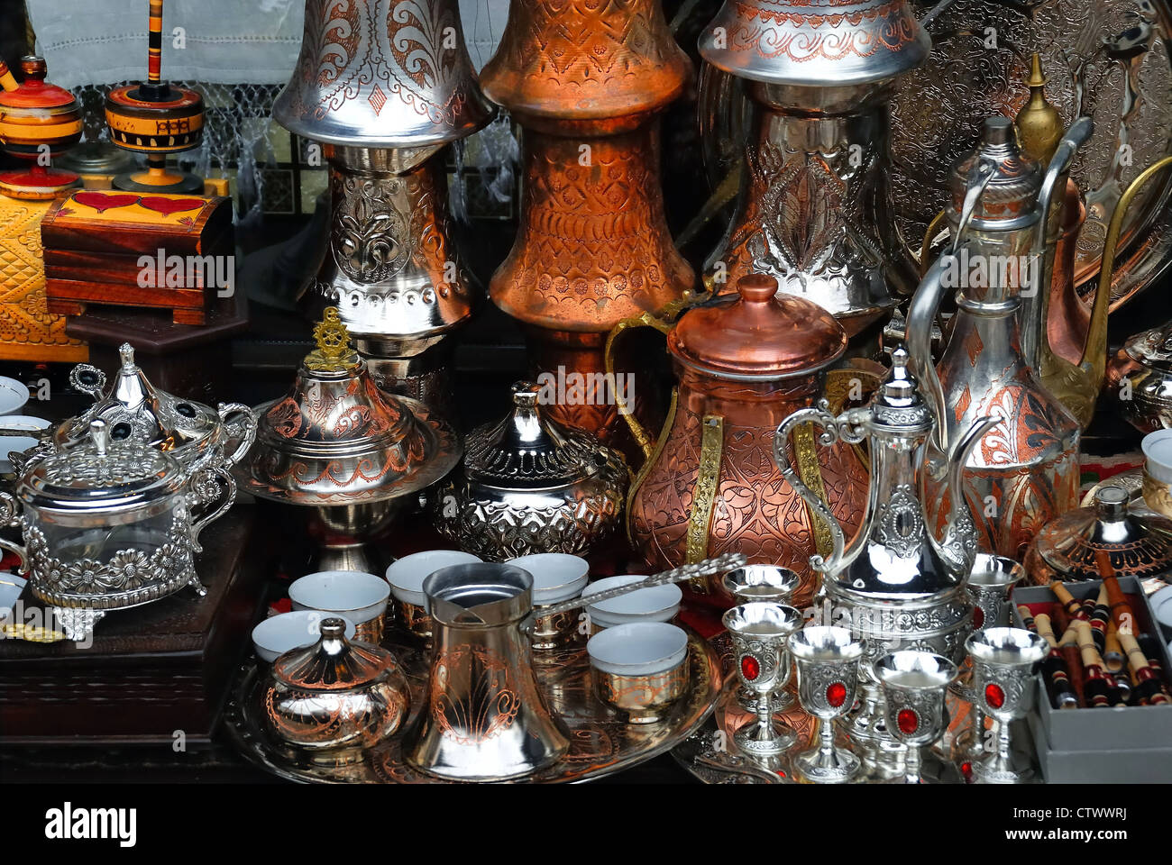 Bosnia and Herzegovina, Sarajevo : the old bazaar in the Muslim quarter ...