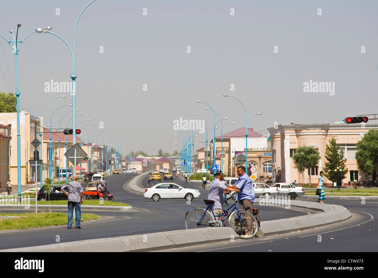 Uzbekistan, Kokand, Centre town Stock Photo - Alamy