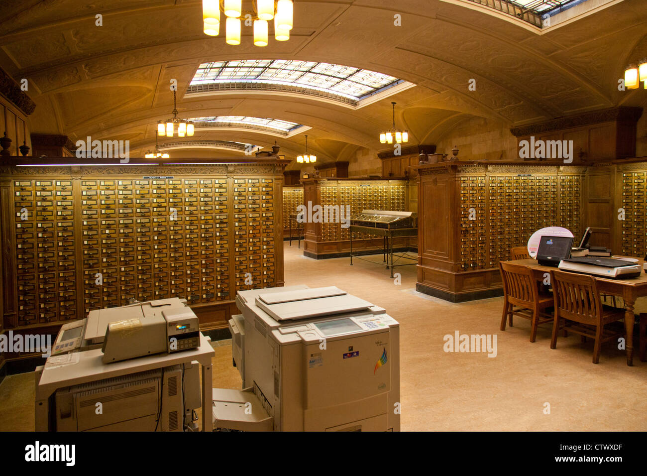 Sterling Memorial Library at Yale University New Haven Stock Photo - Alamy
