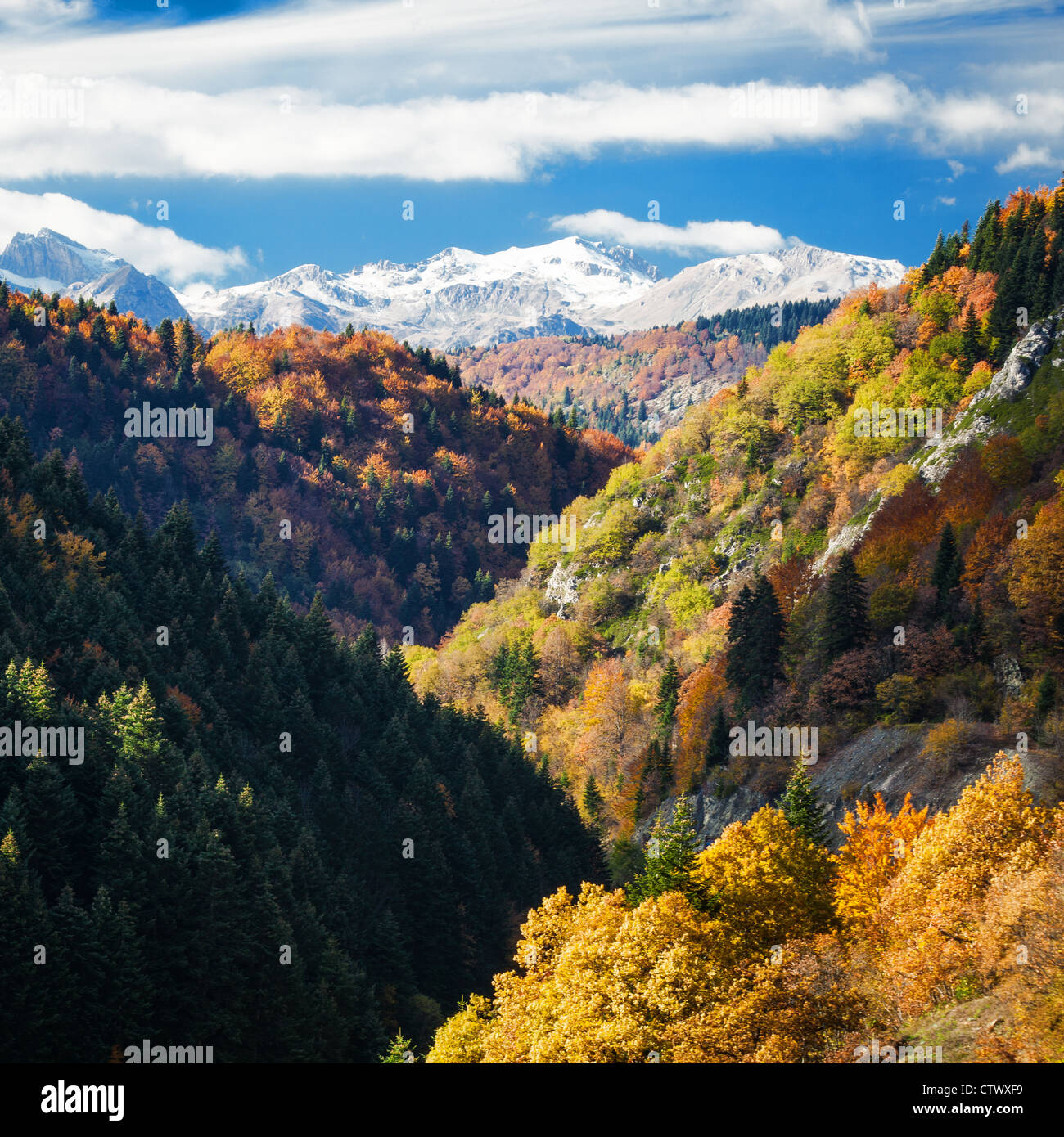 Colorful landscape from Macedonia Stock Photo - Alamy