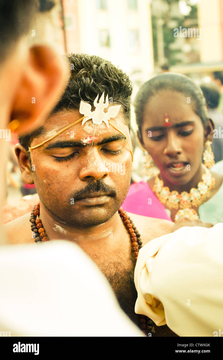 Pierced man hi-res stock photography and images - Alamy