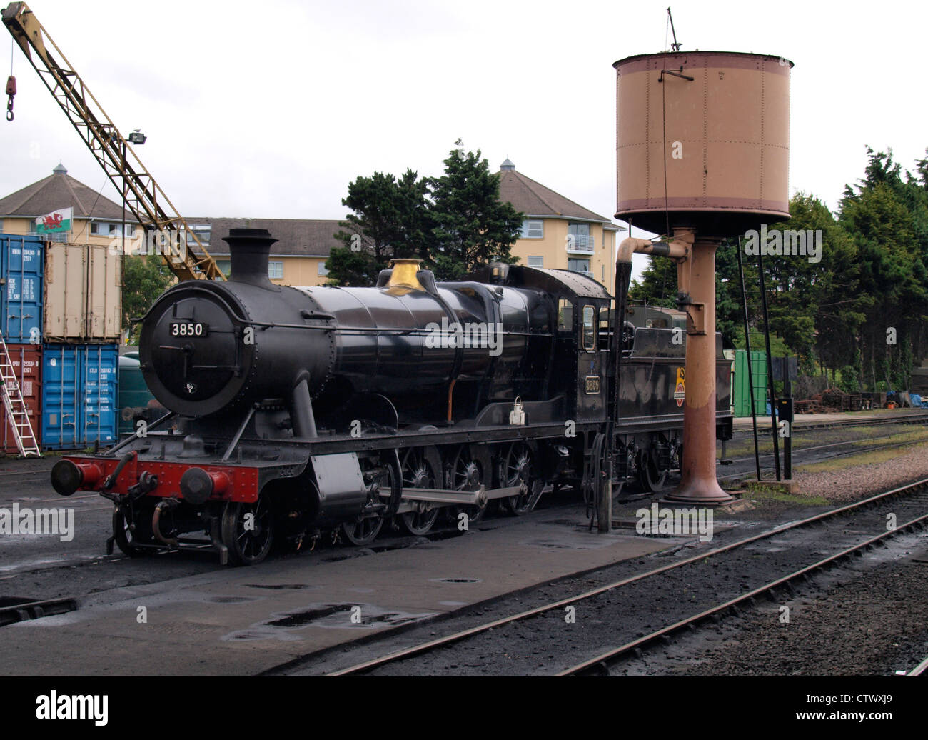 Steam engine water tower hi-res stock photography and images - Alamy