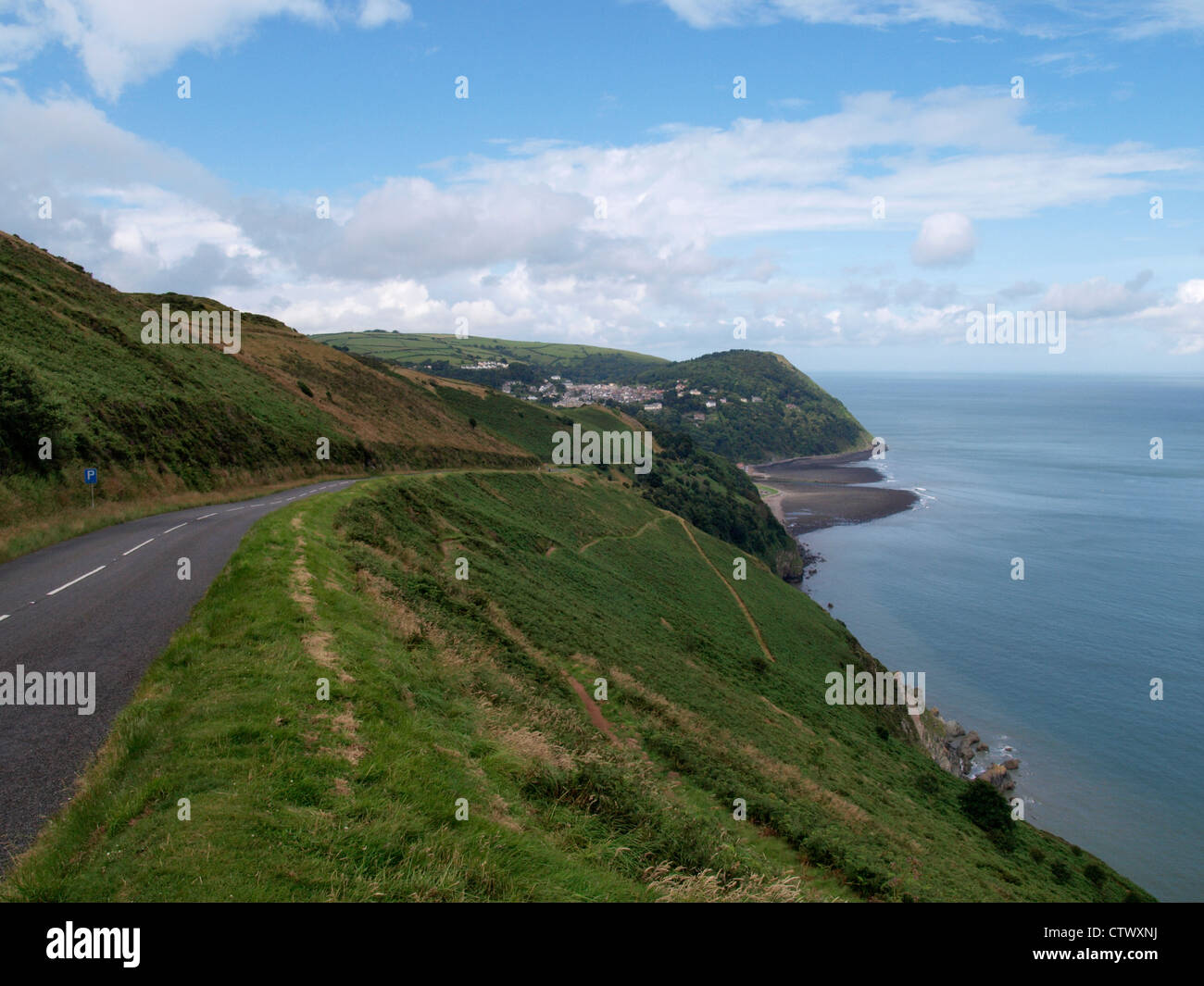 A39 coastal road hi-res stock photography and images - Alamy