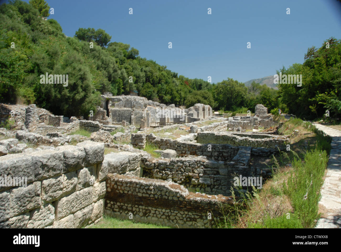 Ancient city of Butrint Stock Photo - Alamy