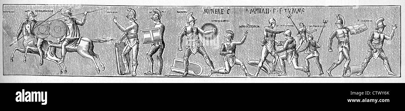 This relief decorated the tomb of Scaurus in the Street of the Tombs ...