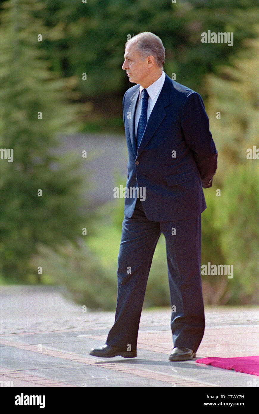 Necdet Sezer former Turkish President Stock Photo - Alamy