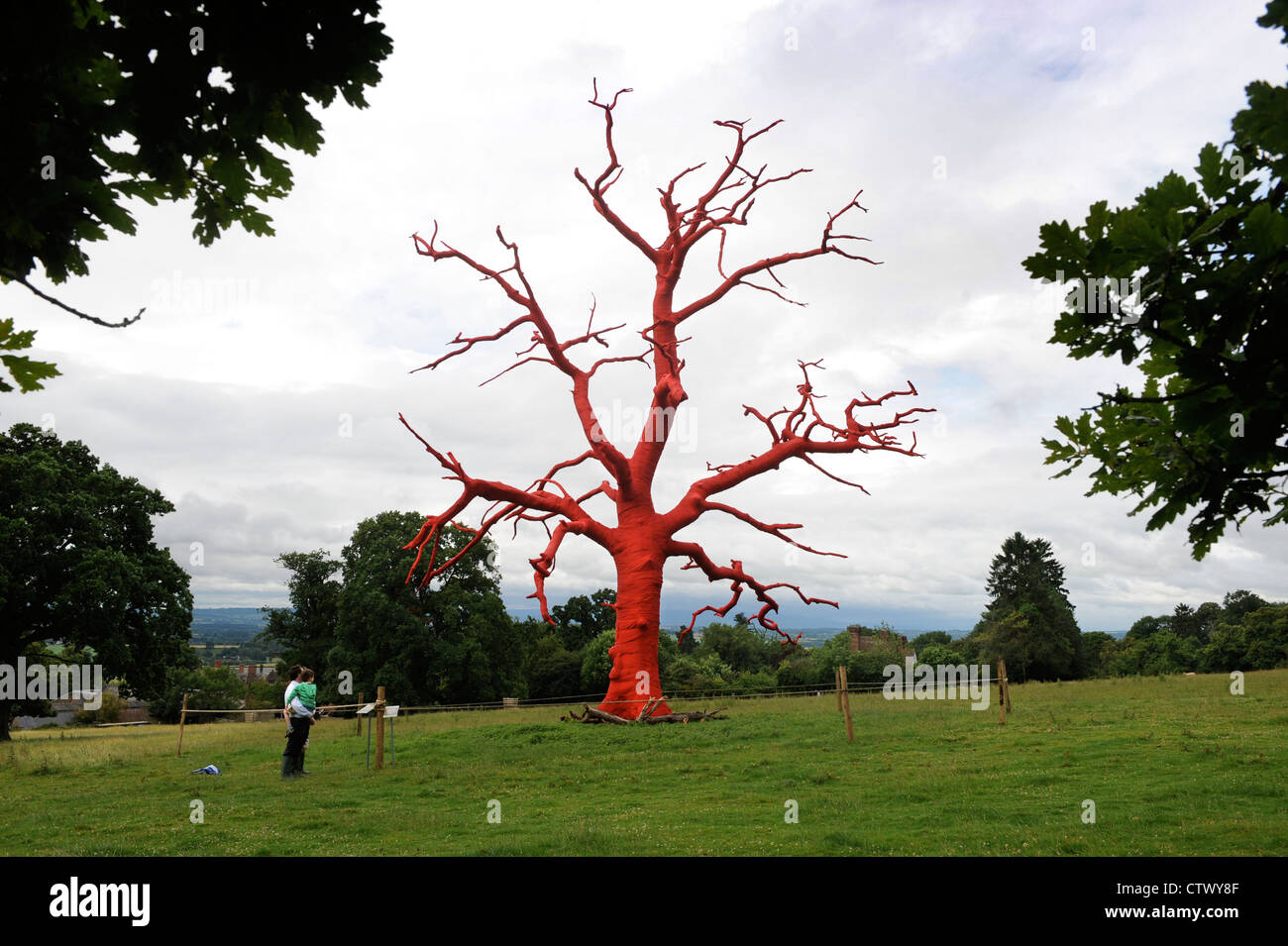 An art installation by Philippa Lawrence 'Bound, Croft' created by ...
