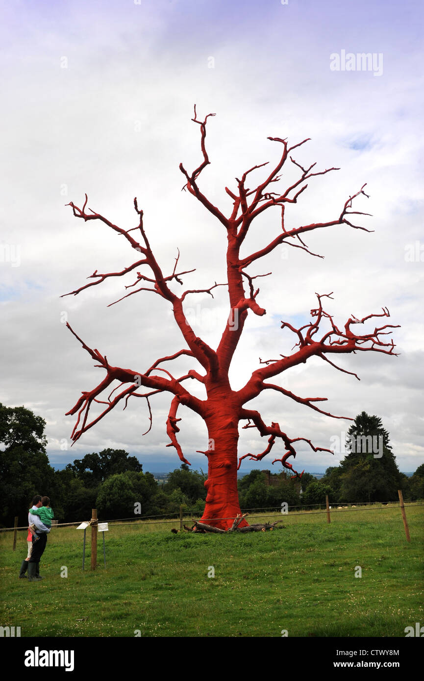 An art installation by Philippa Lawrence 'Bound, Croft' created by ...