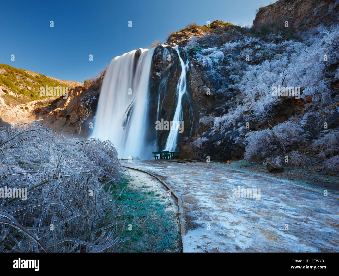 Waterfall krka hi-res stock photography and images - Alamy