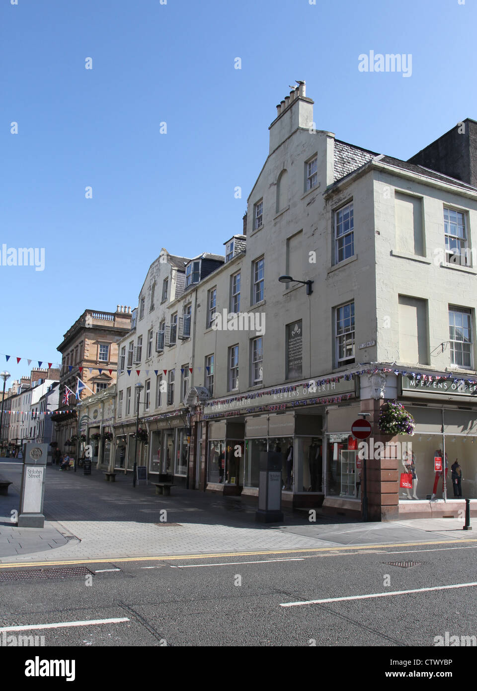 Perth shops scotland hi-res stock photography and images - Alamy
