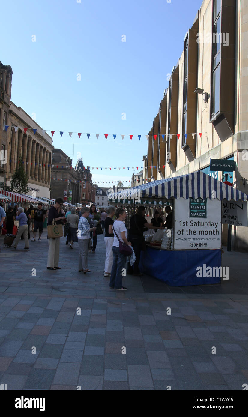 Scottish farmers market hi-res stock photography and images - Alamy