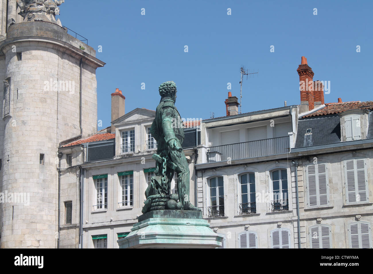 Statue, La Rochelle, France Stock Photo - Alamy