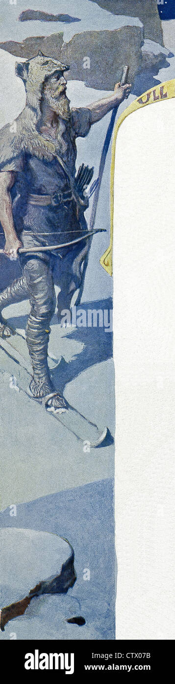 According norse mythology ull major hi-res stock photography and images ...