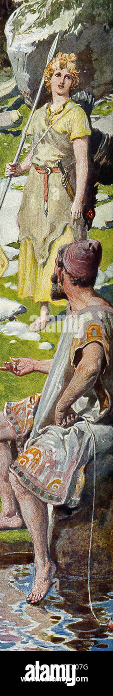 Norse winter goddess hi-res stock photography and images - Alamy