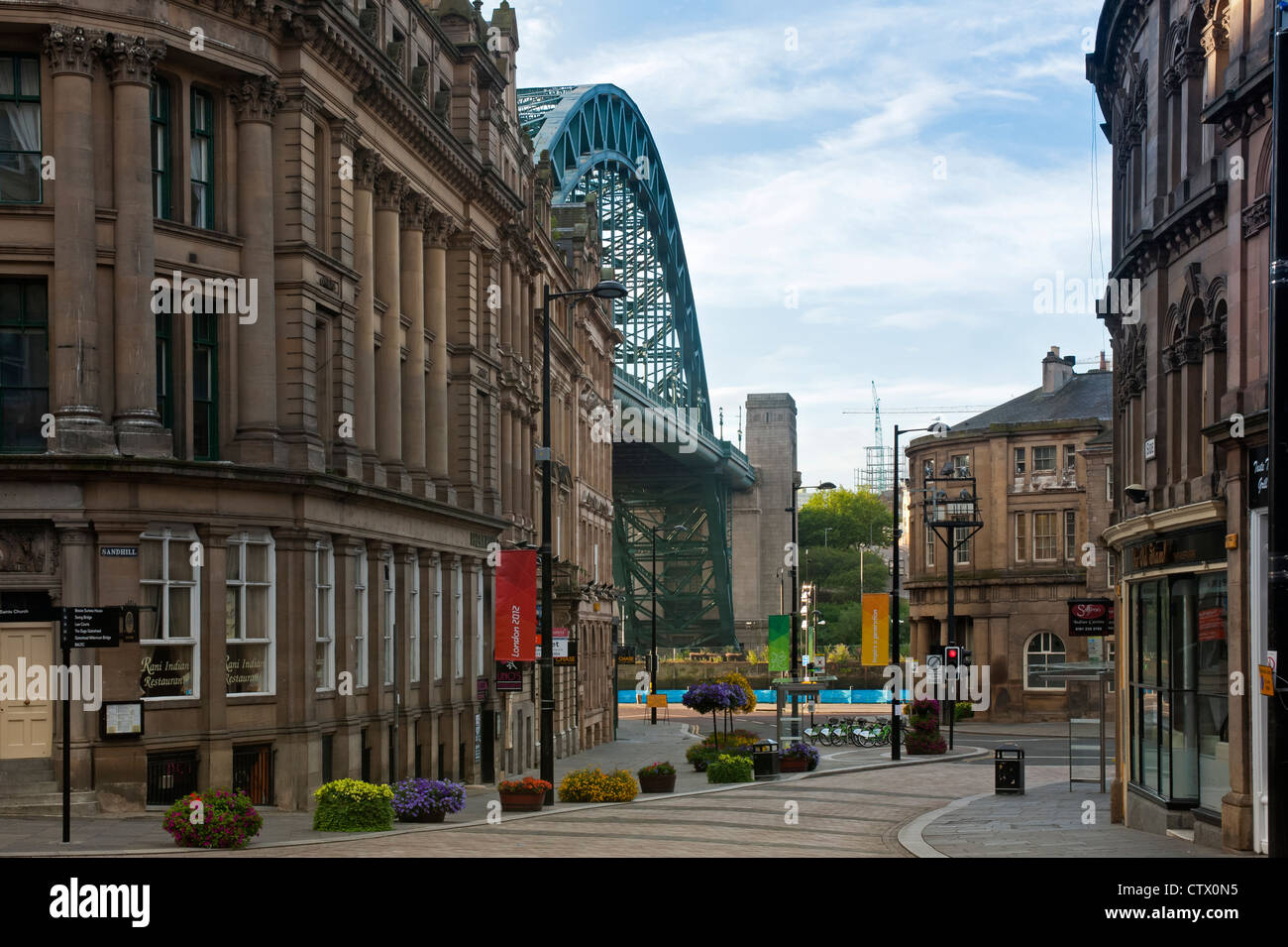 Newcastle bridge street hi-res stock photography and images - Alamy
