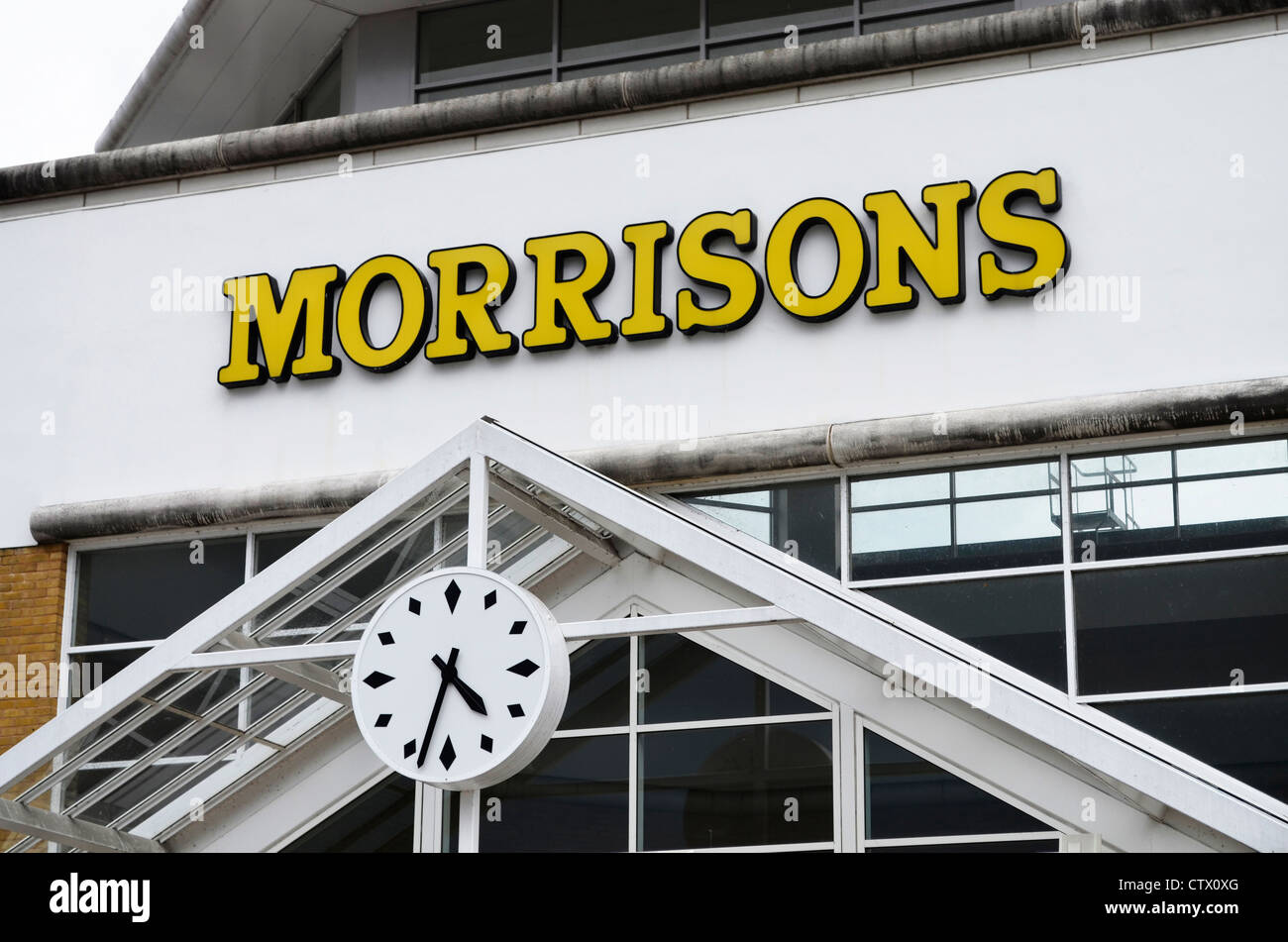 Morrisons logo hi-res stock photography and images - Alamy