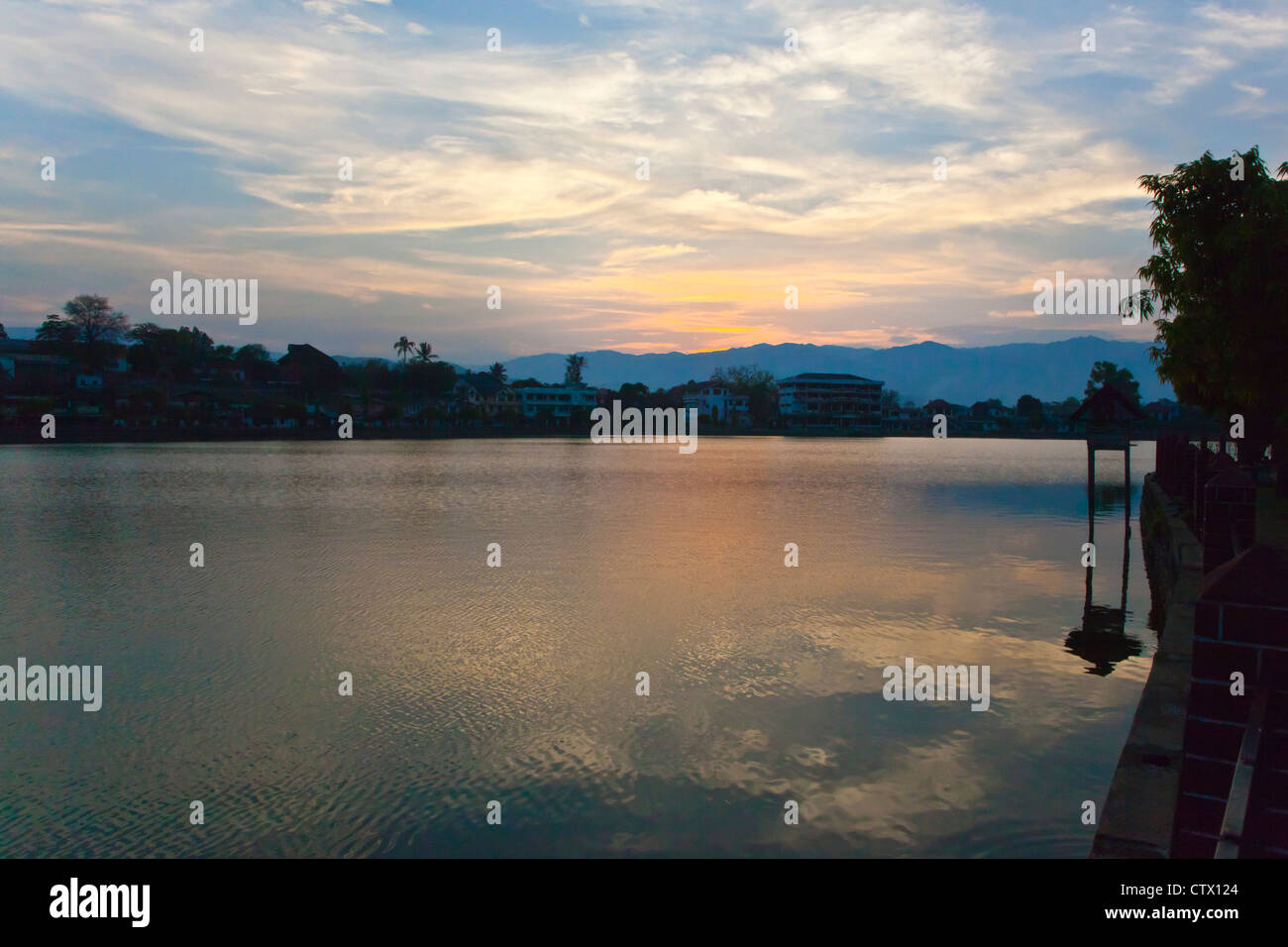 Myanmar shan state kengtung kyaing hi-res stock photography and images ...