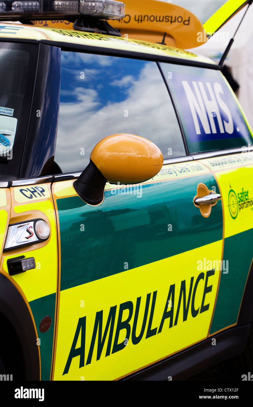 NHS Ambulance mini car Stock Photo - Alamy