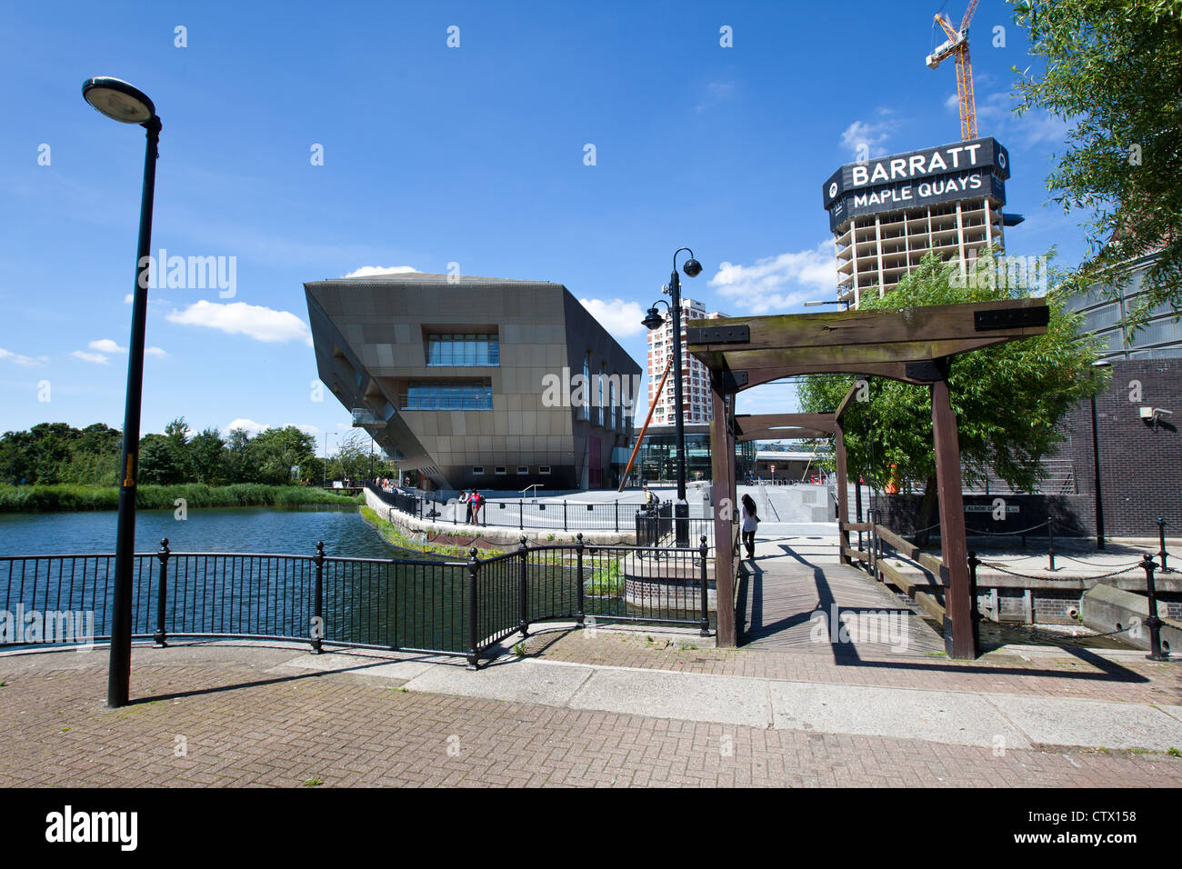 Canada Water Library, Rotherhithe, London, England, UK Stock Photo - Alamy