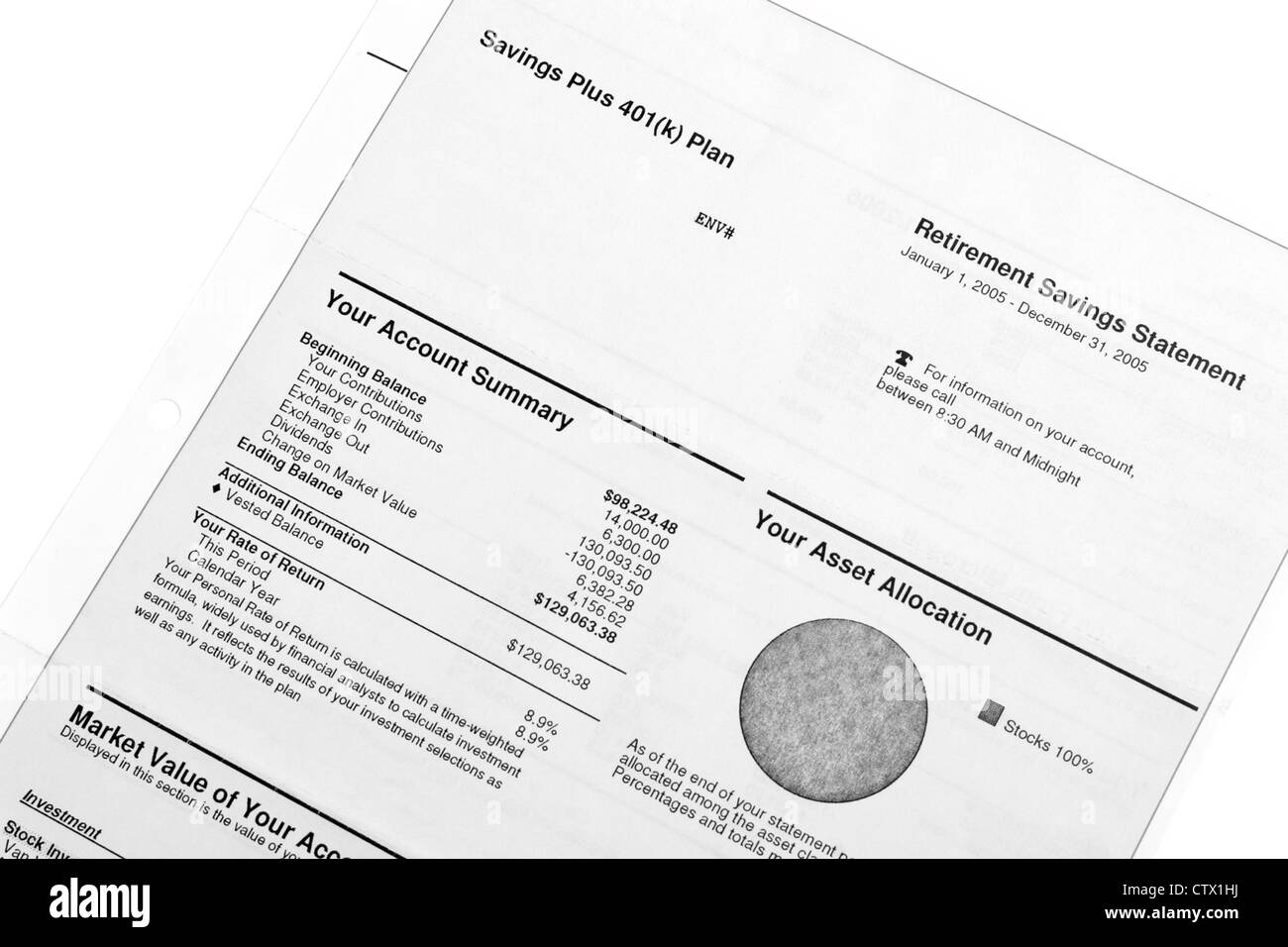 Statements Of Account High Resolution Stock Photography and Images - Alamy