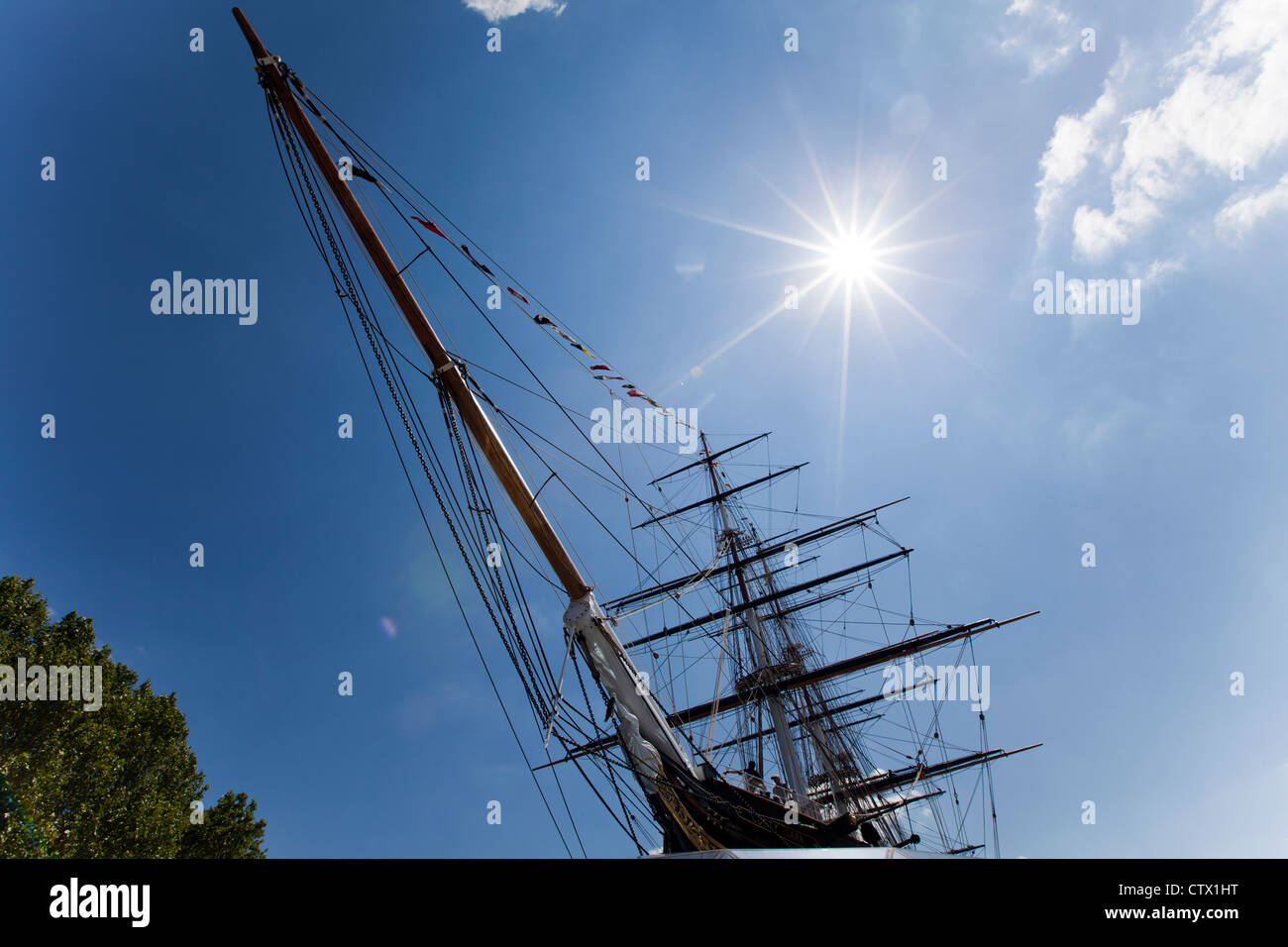 Greenwich london uk clipper ship boat hi-res stock photography and ...