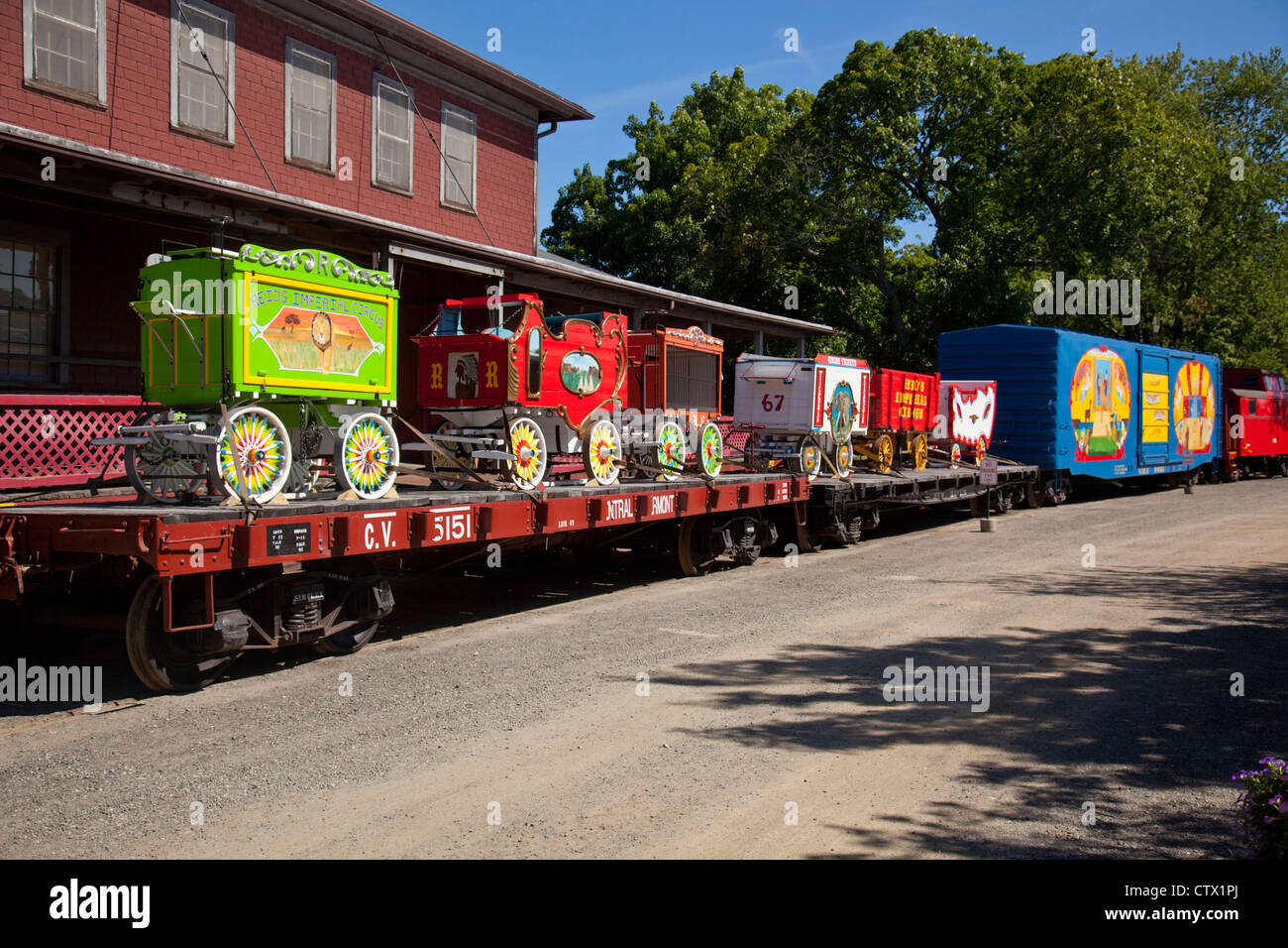 Circus Wagons Stock Photos & Circus Wagons Stock Images - Alamy