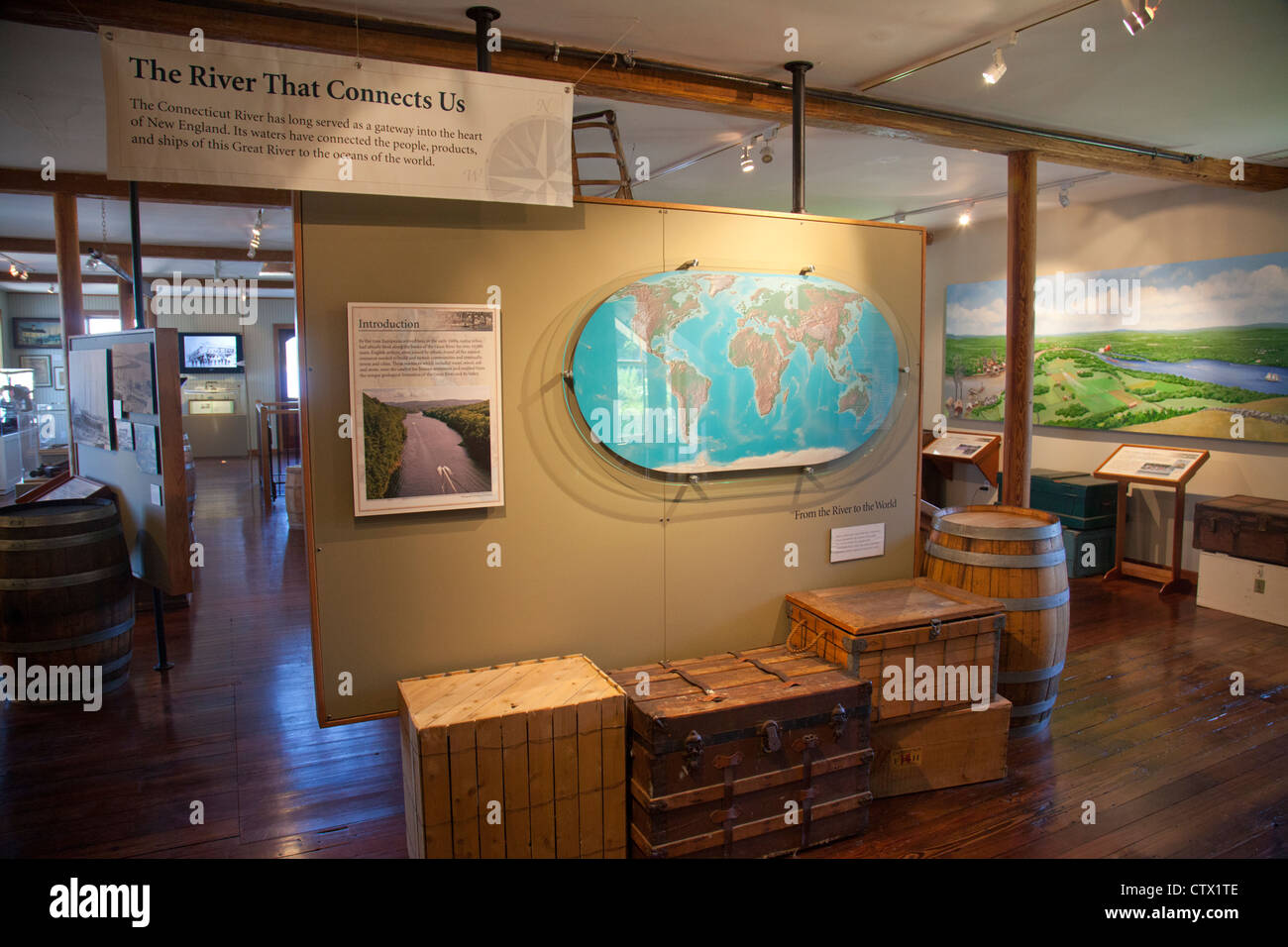 Connecticut River Museum in Essex CT Stock Photo - Alamy