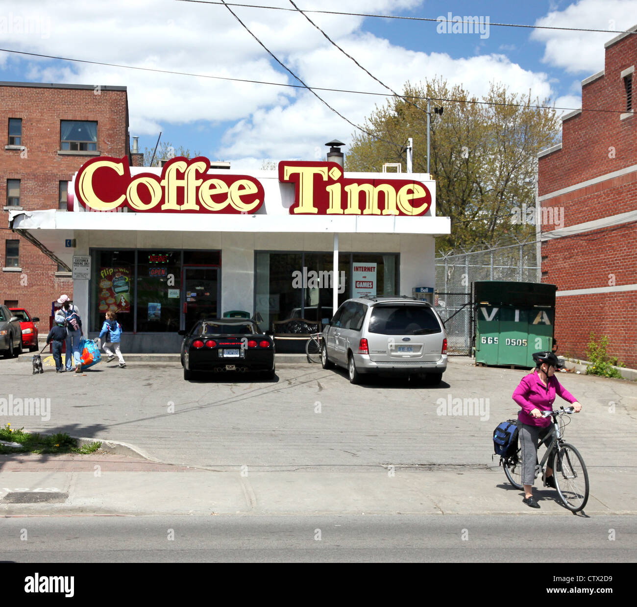 Coffee Time Restaurant Stock Photo - Alamy
