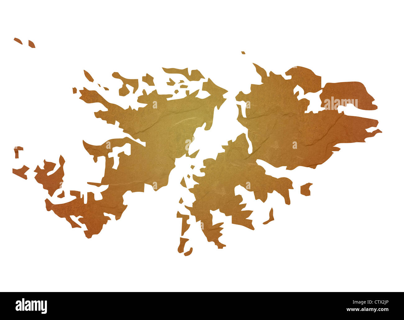 Falkland islands map hi-res stock photography and images - Alamy